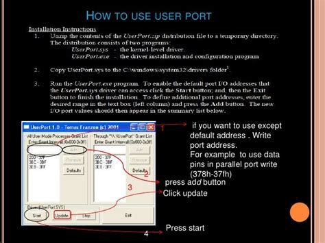 Parallel Port Programming