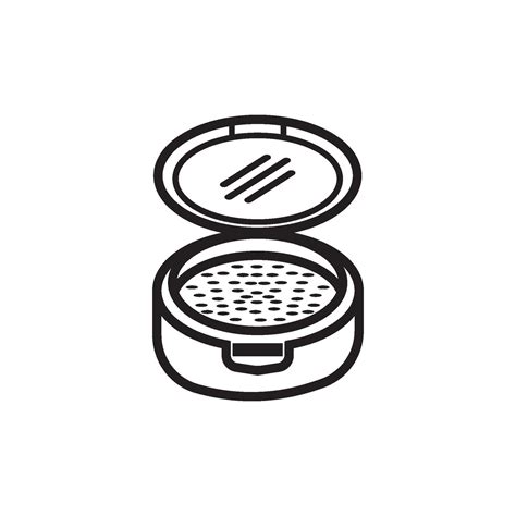 Beauty Powder Logo Icon Vector Illustration Design 42534149 Vector Art