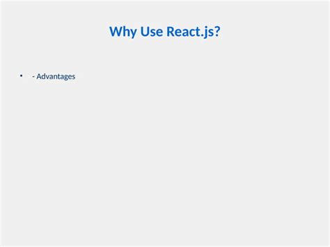 Reactjs Workshop Stylish Template Pptx