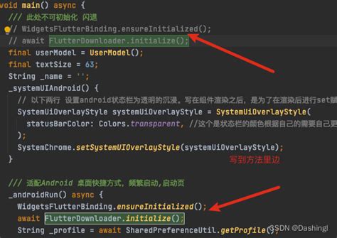 Flutter 运行闪退lost Connection To Device Csdn博客