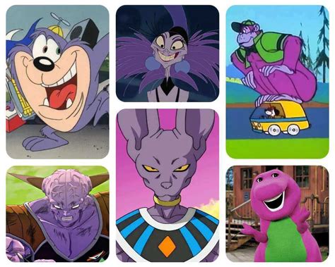 27 Purple Cartoon Characters I Can Spot Instantly