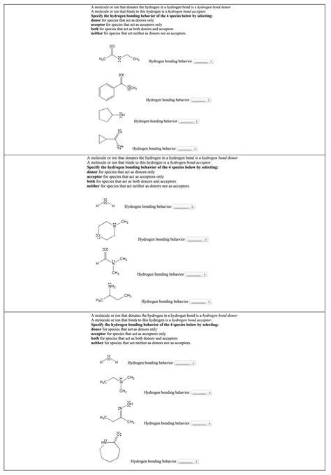 Solved A Molecule Or Ion That Donates The Hydrogen In A
