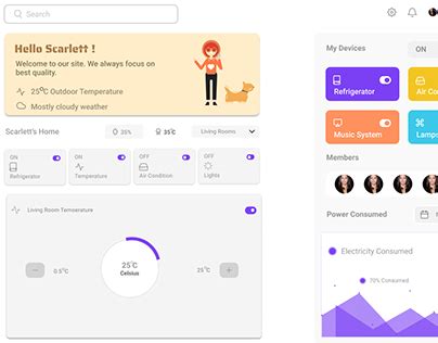 Electricity Consumption Ui Projects Photos Videos Logos Illustrations And Branding Behance