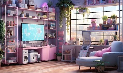 Page 3 Pink Gamer Room Images Free Download On Freepik