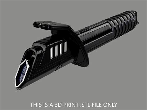 The Darksaber 3d Print Stl File 3d Model 3d Printable Cgtrader