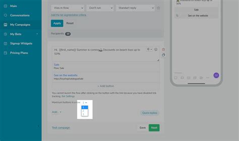 Create A Viber Chatbot Campaign SendPulse