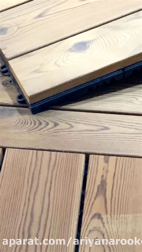 تایل كف ترمو وود