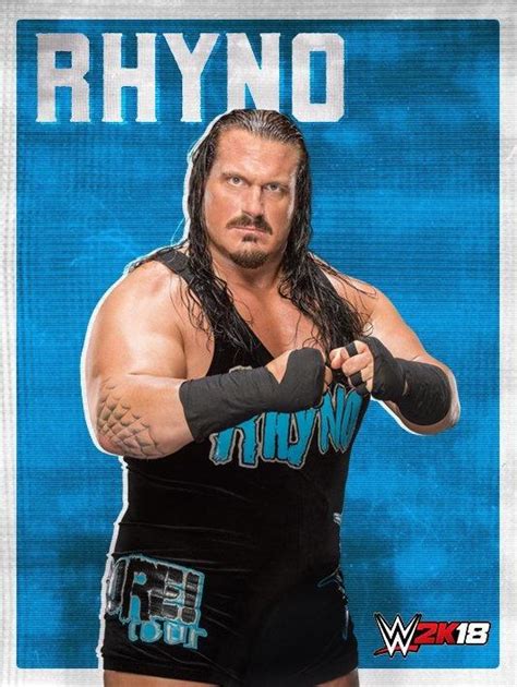 Rhyno Wwe 2k18 Roster