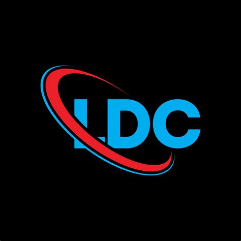 Logotipo De Ldc Carta Ldc Diseño Del Logotipo De La Letra Ldc Logotipo De Las Iniciales Ldc