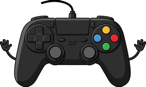 Gaming Controller Cartoon