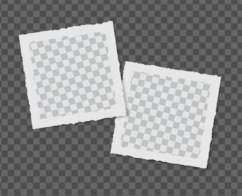 투명 한 배경에 고립 된 스티커 테이프에 벡터 사진 프레임 모형 디자인의 집합 프리미엄 벡터