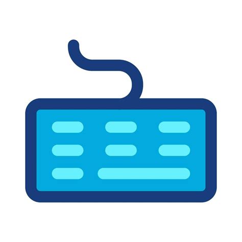 Keyboard Vector Icon Keyboard Line Sign Isolated White Background 26183908 Vector Art At Vecteezy