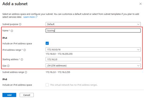 azure virtual network でセキュリティで保護されたワークスペースを作成する azure machine