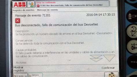 DeviceNet Bus Communication Failure ABB Robotics User Forums