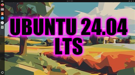 UBUNTU LTS FIXED First Look YouTube