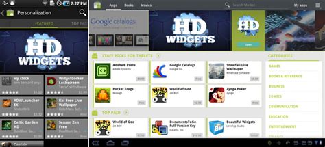 HD Widgets Now Featured In Android Market Radley Marx