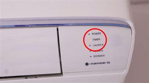Panasonic Ceiling Air Conditioner Timer Light Blinking Shelly Lighting