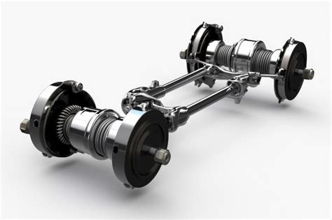 Axle Isolated On White Background Premium Ai Generated Image