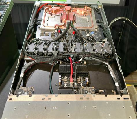 The Nvidia Grace Blackwell Superchip With Heat Sinks Removed Also A