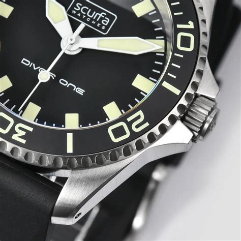 Diver One D1 500 Ndc3 Black Scurfa Watches