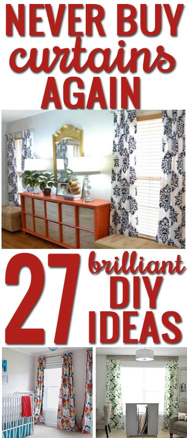 How To Make Your Own Curtains 27 Brilliant Diy Ideas And Tutorials