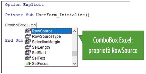 Combobox Excel Vba Uso Casella Combinata Excel Per Tutti