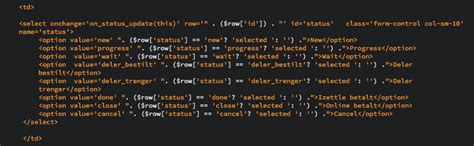Php Use Ajax To Update Database With Select Option Instead Of Form With Button Stack Overflow