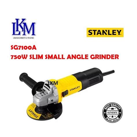 [stanley] Sg7100 750w 4 100mm Slim Small Angle Grinder Lazada