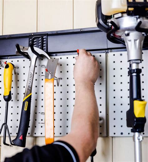 Stortrak Powdercoated Pegboard 608 X 305mm By Stortrak At Mitre 10