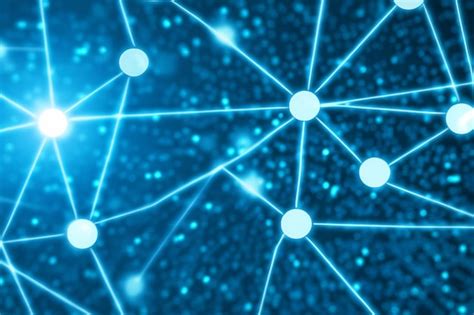 Tecnology Connection Background Premium Ai Generated Image