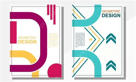 Geometric Cover Design Templates A 4 Format Creative Design Concept Vector Creative Design
