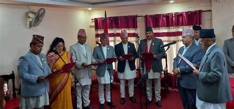 Bagmati Govt Gets Full Shape As Six New Ministers Take Oath