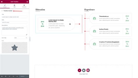How To Use Timeline Widget Of EnterAddons Enter Addons