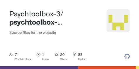 Github Psychtoolbox 3 Psychtoolbox Source Files For The