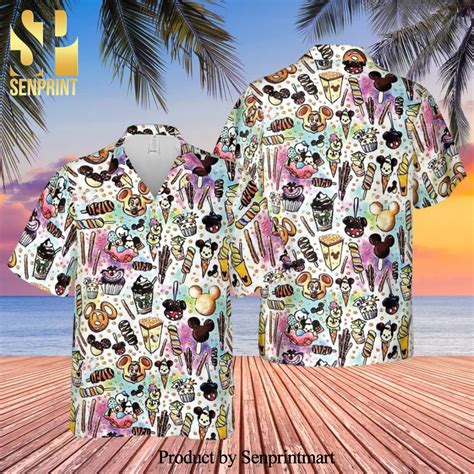 Mickey Mouse Symbol Disney Full Printing Hawaiian Shirt Senprintmart