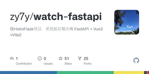 Watch Fastapi Main Py At Master Zy7y Watch Fastapi GitHub