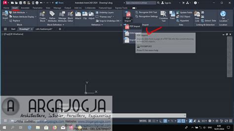 Cara Import File Pdf Ke Dalam Autocad 2024 Jadi Dwg Argajogjas Blog