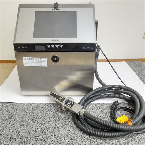 全体的に状態が悪い通電可能ジャンク品日立HITACHIインクジェットプリンター 産業用 RX2BD260J ② 送料無料の落札