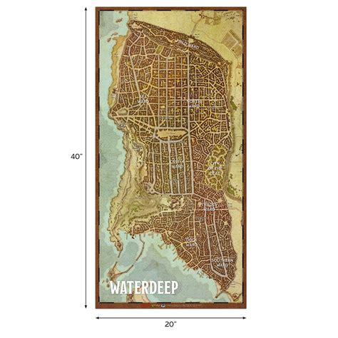 Map Of Waterdeep Wholeselling Cheap Gt