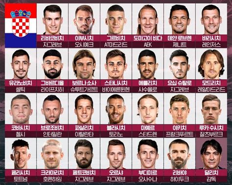 월드컵 프랑스 크로아티아 최종 명단 숲soop 에펨코리아
