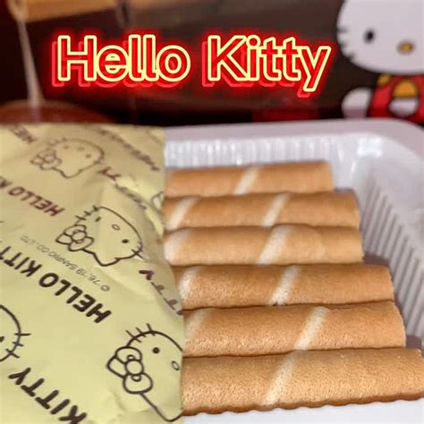 Hello Kitty Egg Rollschocolate And Vanilla Flavors