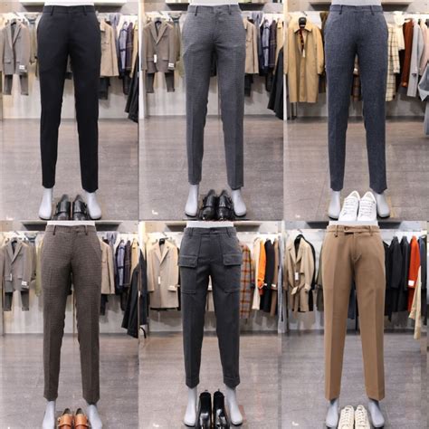 Bon 봄 가을 겨울 정장 캐주얼 슬랙스 바지 10종 모음