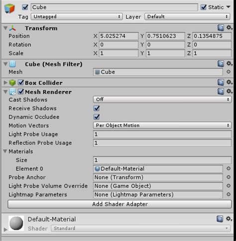 Wheres The Option Scale In Lightmap In Unity 20173 Stack Overflow