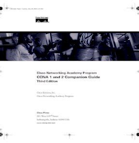 CCNA 1 And 2 Companion Guide Revised Cisco Networking Academy Program