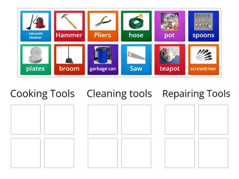 Classifying Tools Group Sort