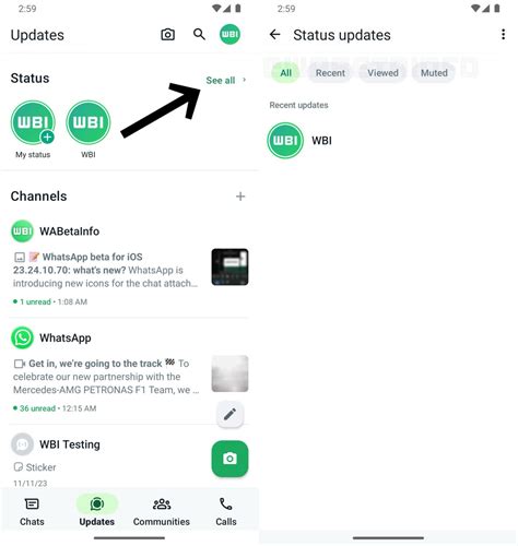 Whatsapp Is Rolling Out A Feature To Filter Status Updates Sammy Fans