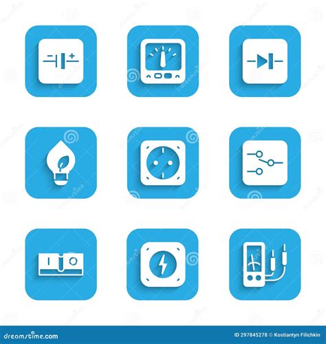 Set Switch In Electronic Circuit Electric Light Switch Table Lamp Extension Solar Energy
