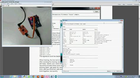 Elechouse Speech Recognition Module V3 With Arduino On Vimeo