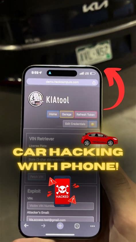 Hackind Tech Kia Car Hacking Via Phone🚨 🚨🔓 Gone In 30 Seconds