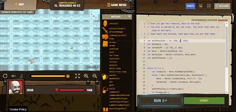 [solved] treasured in ice javascript cs6 level help